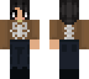 Skeleton Jacket | Minecraft Skin