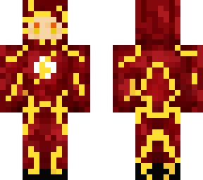 The Flash With Barry Allen | Minecraft Skin