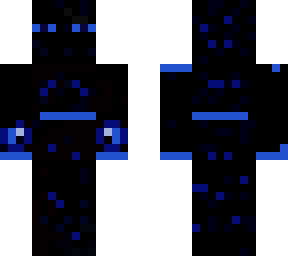 Water enderman | Minecraft Skin