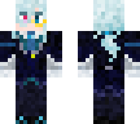 Alpha vtuber Megane aru | Minecraft Skin