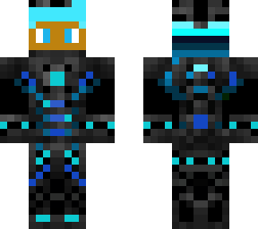 Blue Tech Boy | Minecraft Skin