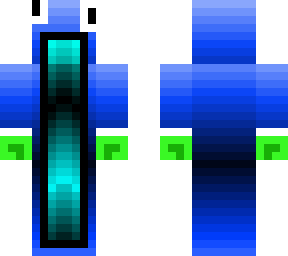 Blue Unspeakable | Minecraft Skin