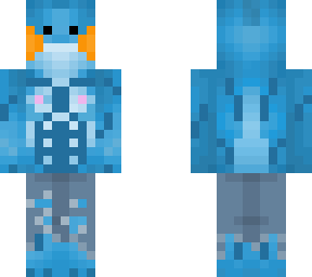 Buff Mudkip 2.0 | Minecraft Skin