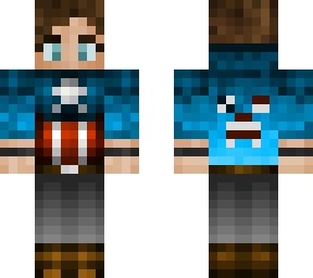 Captain Creeper | Minecraft Skin