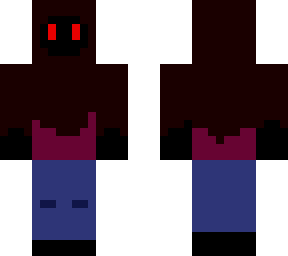 Dark Evil Shadow Creature | Minecraft Skin