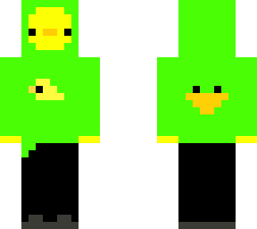 Green Duck Minecraft Skins