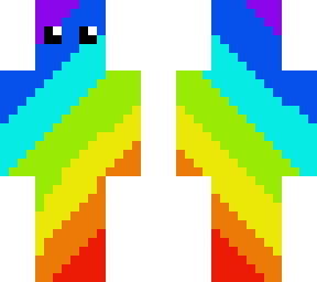 rainbow guy | Minecraft Skins