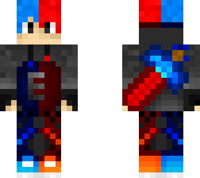 blue gamer | Minecraft Skins