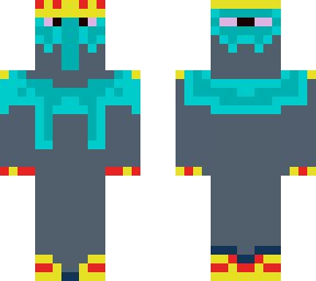 Tear drop serpent on throne | Minecraft Skin