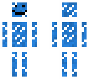 Blue glass skin | Minecraft Skin
