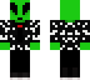 Drip Alien | Minecraft Skin