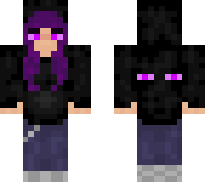 enderman girl | Minecraft Skins