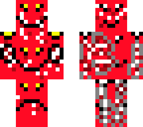 Evil Smiley/Ripped up Smiley | Minecraft Skin