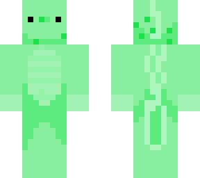 green axolotl | Minecraft Skins