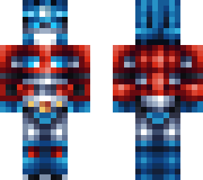 Optimus Prime Minecraft Skins