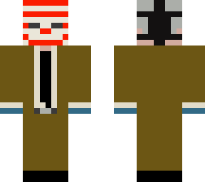 Payday 2 Minecraft Skins