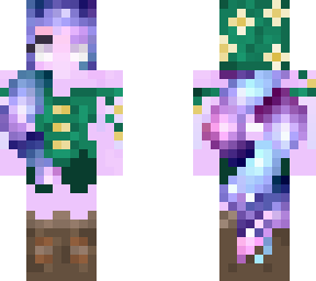 purple elf | Minecraft Skin