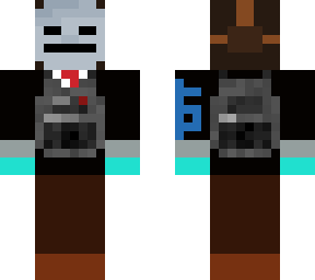 skeleton robber | Minecraft Skin