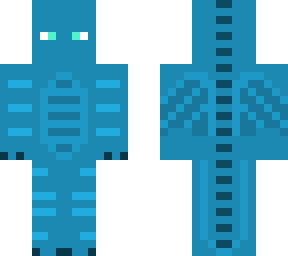 Tide the Seawing | Minecraft Skin