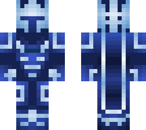 Blue knight | Minecraft Skin