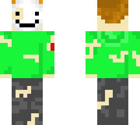 dream survived a natural disaster | Minecraft Skin