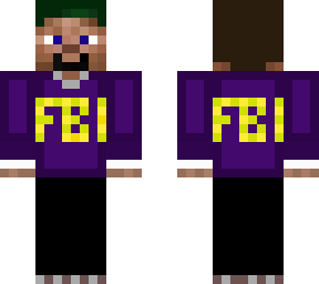FBI Steve | Minecraft Skin