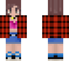 Red Flannel Minecraft Skins