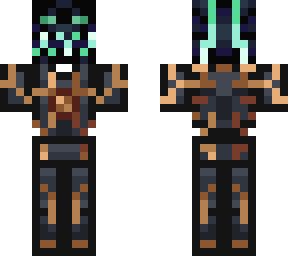 Goldor Reaper mask (furfsky reborn) | Minecraft Skin