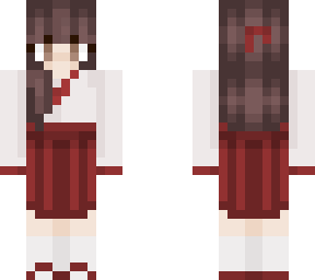 shrine maiden | Minecraft Skins