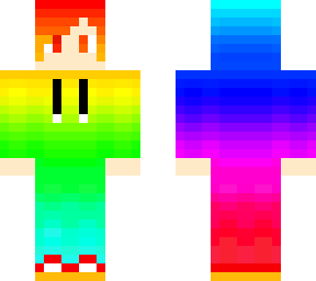 rainbow boy | Minecraft Skin