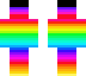 rainbow skin | Minecraft Skin