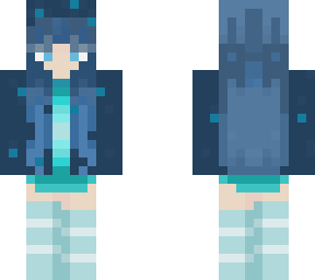 sculk girl | Minecraft Skins