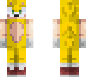 Super Sonic Minecraft Skins