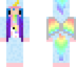 Unicorn Onesie Minecraft Skins