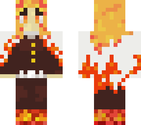 rengoku kyojuro | Minecraft Skins