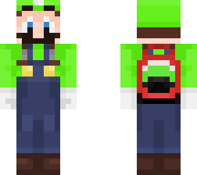 Luigi Minecraft Skins