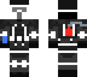 MTF Tau 5 Updated hose, gas mask,gas tank | Minecraft Skin