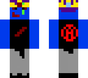 my dsmp skin with crown revived | Minecraft Skin