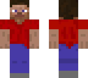 Red Steve | Minecraft Skin