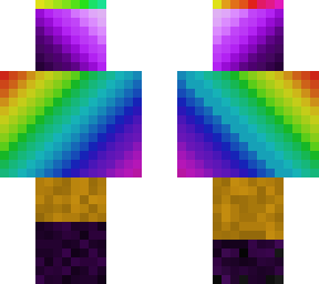 rgb with netherite boots | Minecraft Skin