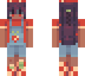 Strawberry Shortcake Minecraft Skins