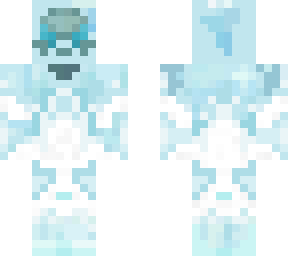 Zero the ice demon | Minecraft Skin