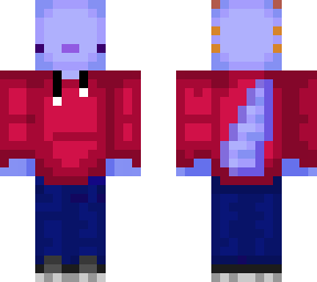 Axol in a hoodie | Minecraft Skin