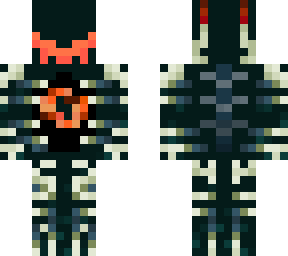 Corrupt Warden Walker | Minecraft Skin