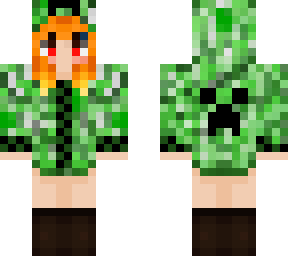 creeper girl | Minecraft Skins