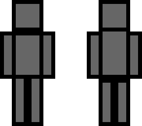 grey person | Minecraft Skin