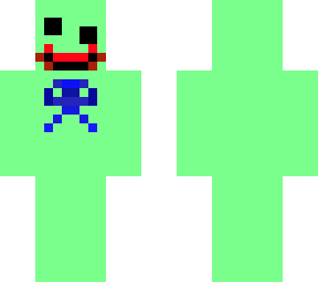 Hugie Buddy verde Chapter 2 Poppy Playtime | Minecraft Skin