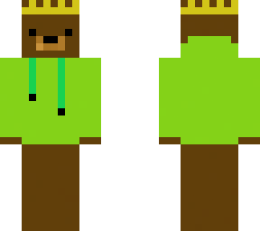 Bear Hoodie Minecraft Skins