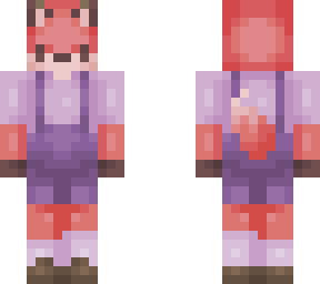 Nether Fox V2 | Minecraft Skin