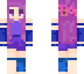 purple power! | Minecraft Skin